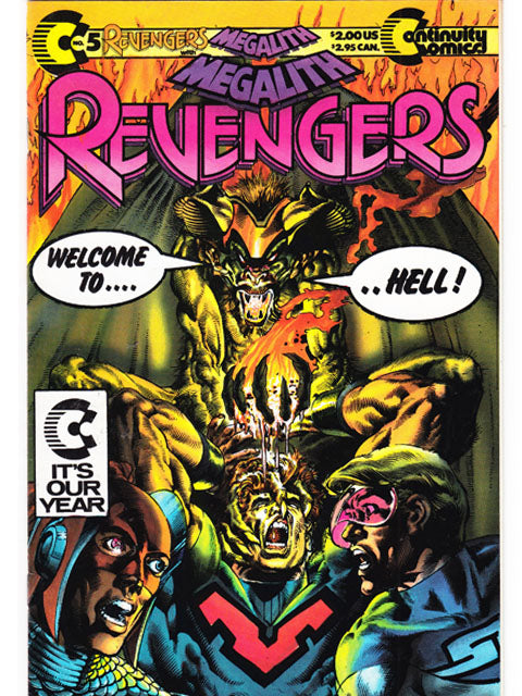 Revengers Continuity Comics Back Issues – Grade City Comics LLC