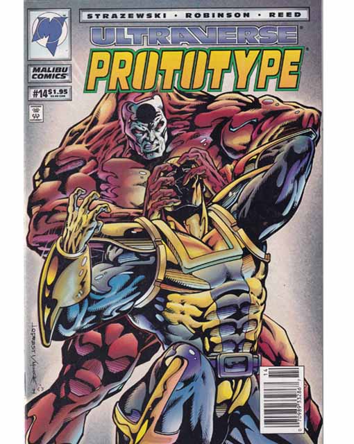 Prototype Issue 14 Malibu Comics Back Issue – Grade City Comics LLC