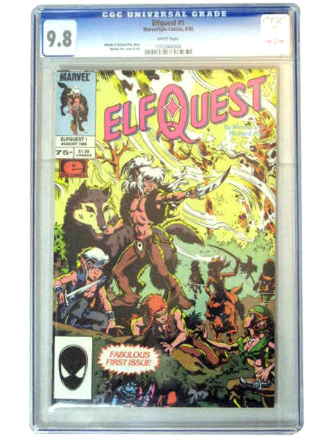 Elfquest Issue 1 Graded Comic Book – Grade City Comics LLC