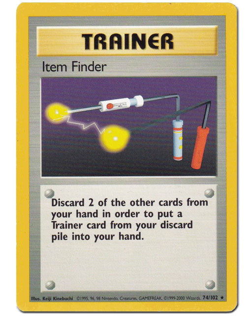 Pokemon Trainer Card Base