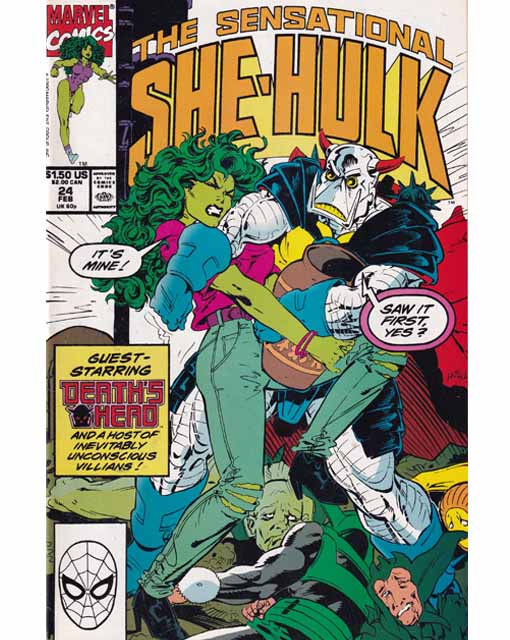 The Sensational She-Hulk Issue 24 Marvel Comics – Grade City Comics LLC